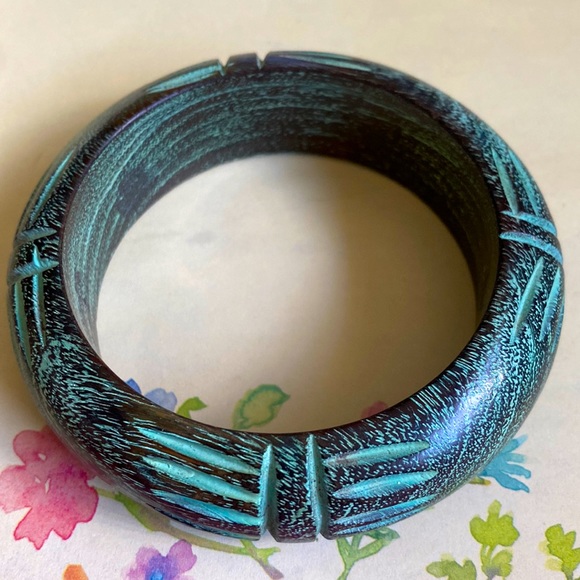 Hand Crafted | Jewelry | New Beautiful Wooden Carved Designed Bracelet ...